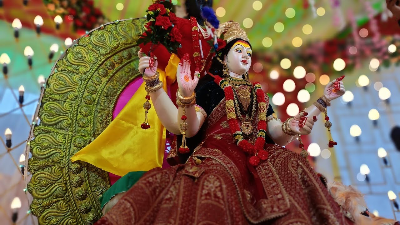 Bade Mandir Ki Maharani Agman To Visarjan 2022 | 🚩 Bal Nav Durga Utsav ...