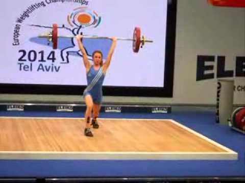 ALDERDICE Emma. IRL .58 kg Category Women. group B. 78kg Clean&Jerk ...