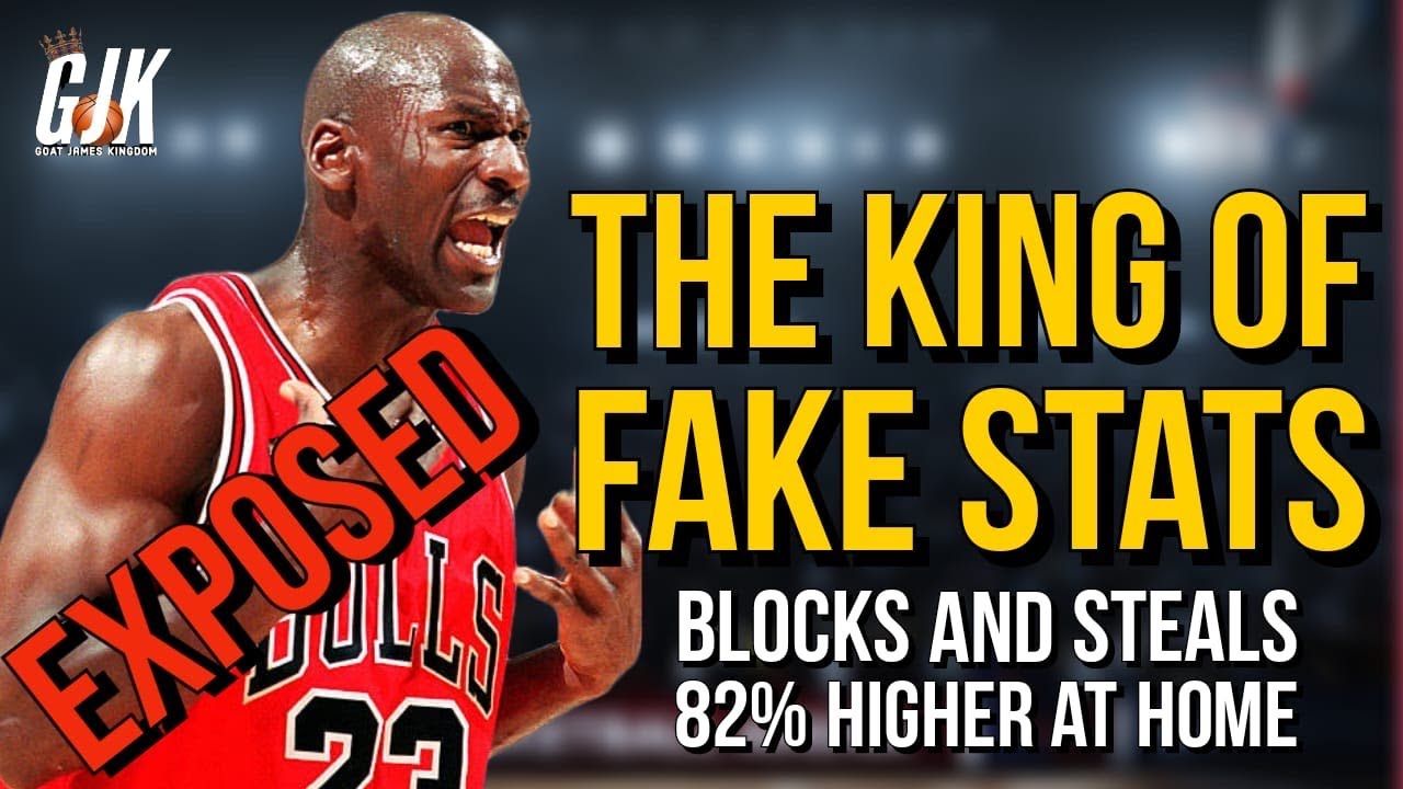 Michael Jordan's Legacy Is Under Question For Fake Stats... - YouTube