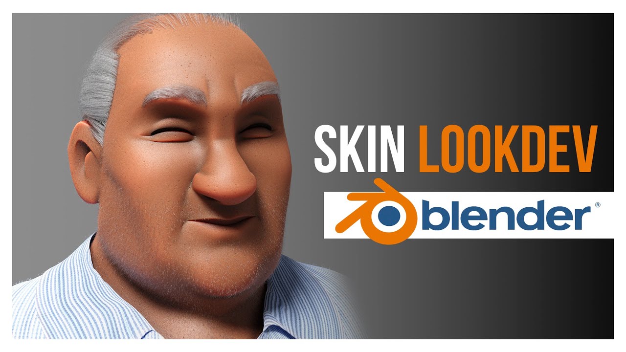 SKIN LOOK DEV IN BLENDER | TIMELAPSE - YouTube