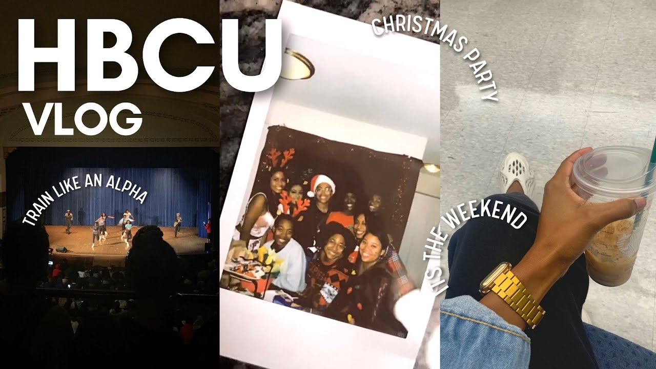 HBCU VLOG: TRAIN LIKE AN ALPHA, CHRISTMAS PARTY, WEEKENDS AT HAMPTON ...