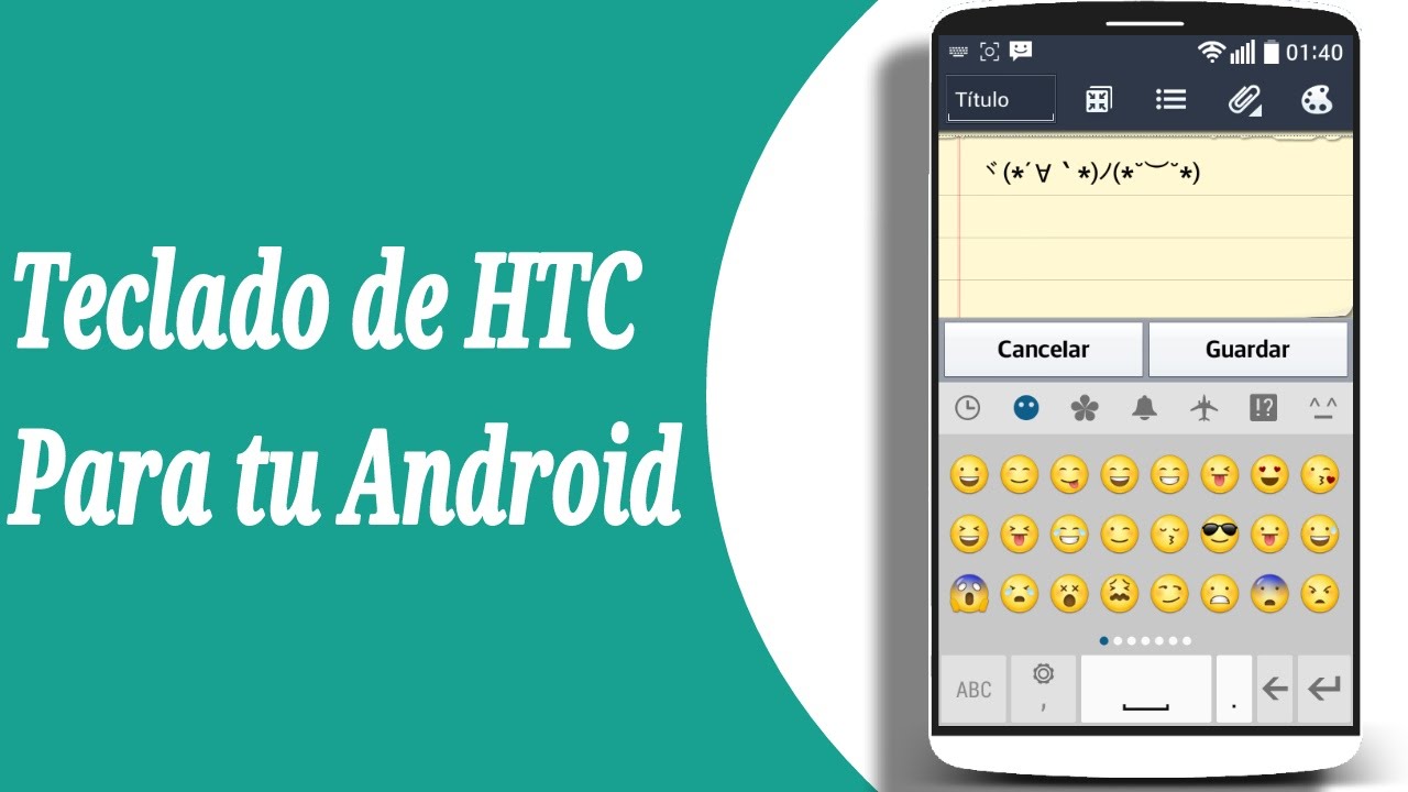 [APP] Teclado de HTC para tu Android - YouTube