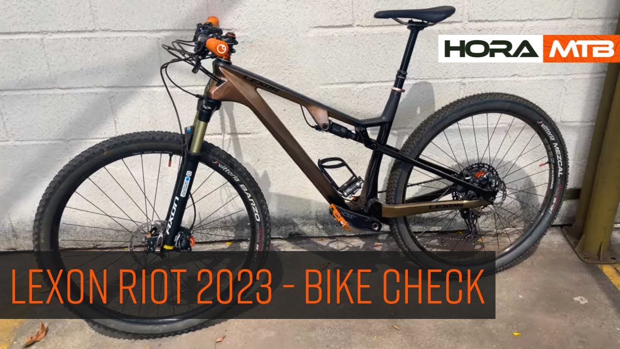 ESSA BIKE É UM CANHÃO! Lexon Riot 2023 Bike Check! - YouTube
