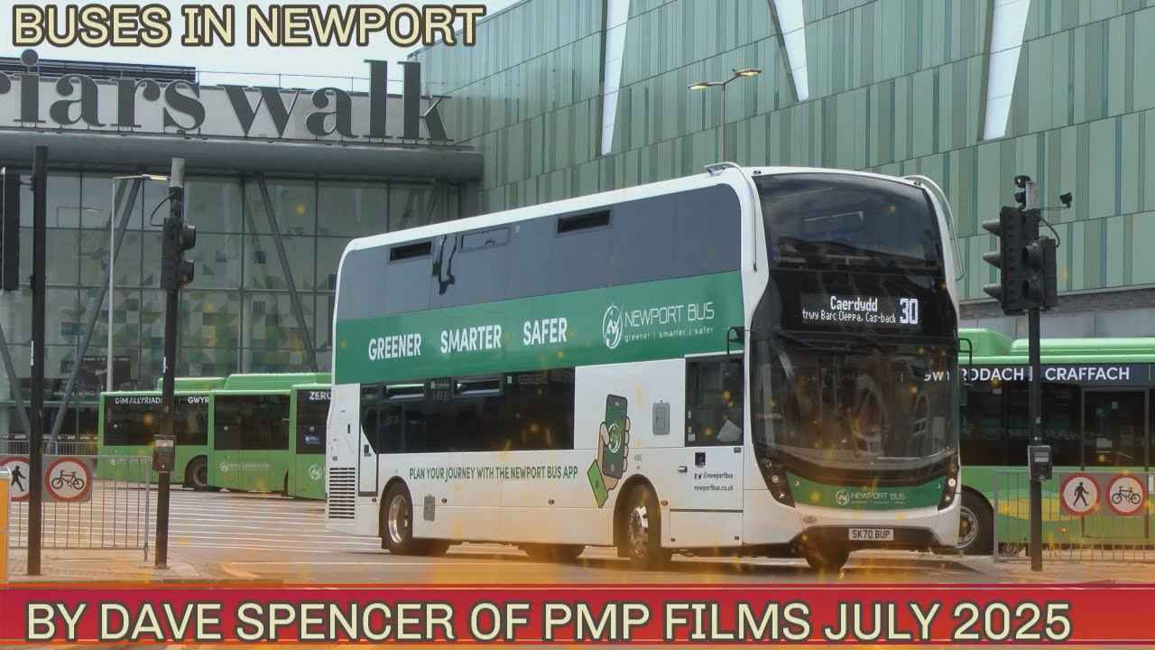 5511 NEWPORT BUSES FILMED JULY 2025 BY DAVE SPENCER - YouTube