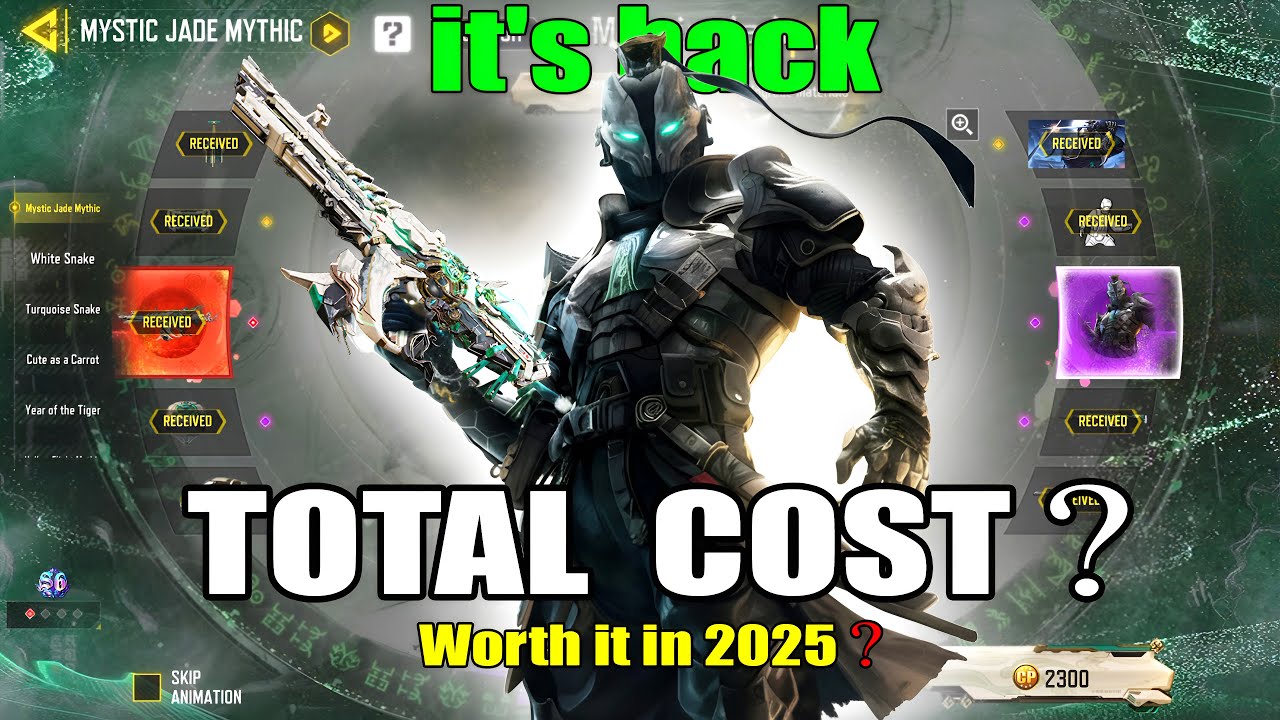 Mythic XM4 - Luminescent Jade Draw Total Cost? 2026 | Mystic Jade ...