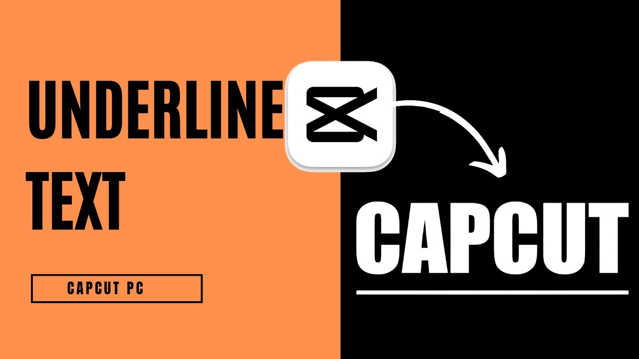 How to Underline Text on CapCut PC Beginner Tutorial - YouTube