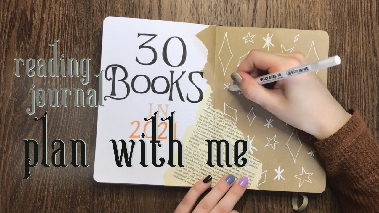 setting up my first reading journal | PLAN WITH ME - YouTube
