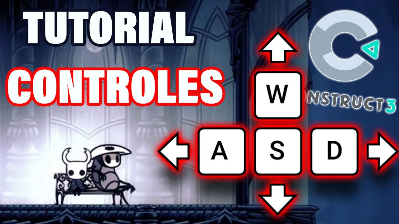 CONSTRUCT 3 Tutorial ESPAÑOL | Controles WASD sin programación ...