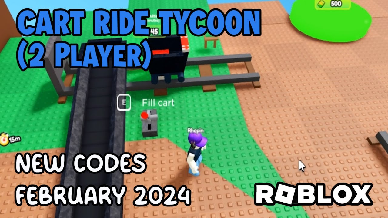 Roblox Cart Ride Tycoon (2 Player!) New Codes February 2024 - YouTube