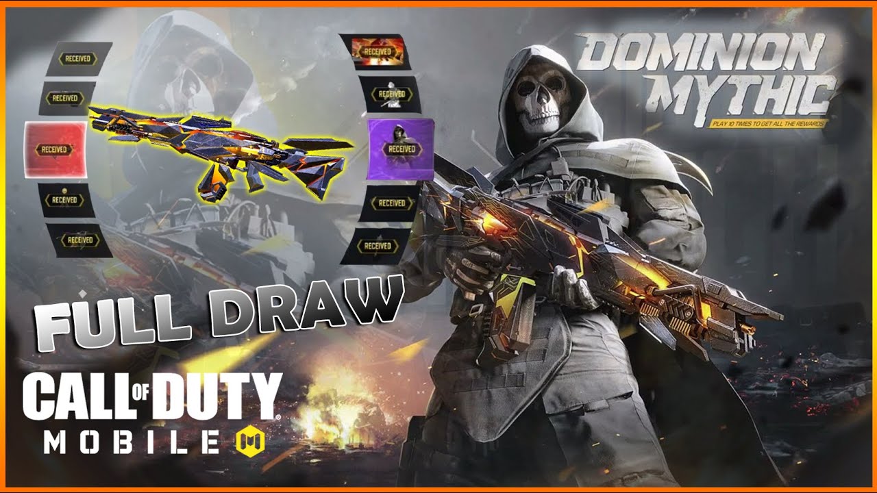 Mythic M13 Draw Full Spins | M13 Morningstar & Ghost Azrael Cod Mobile ...