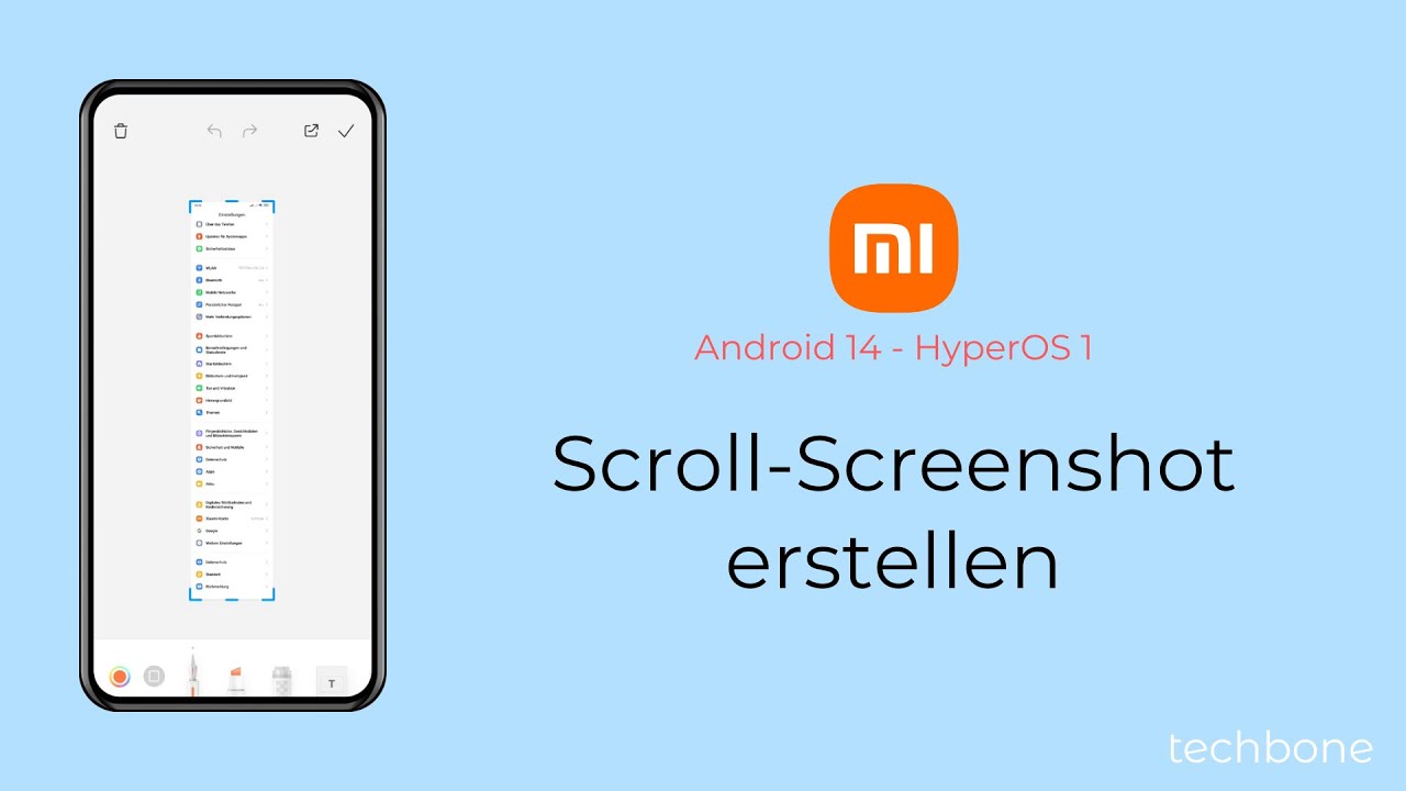 Scroll-Screenshot erstellen - Xiaomi [Android 14 - HyperOS 1] - YouTube