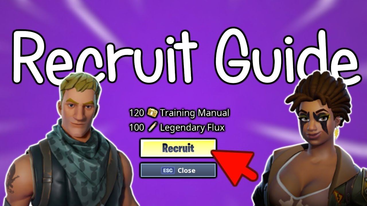 Collection Book Recruitment Guide - Fortnite Save The World PvE - YouTube