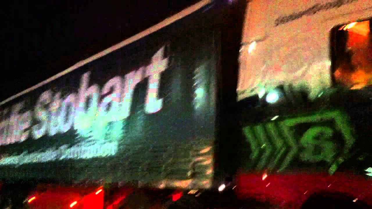 Stobart Driver Ashley Maddocks with April H4945, Darwen Services, @ 8 ...