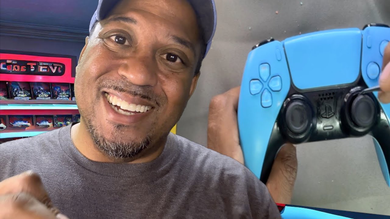 ASMR Cleaning PS5 Controller for Kingpin Roleplay - YouTube