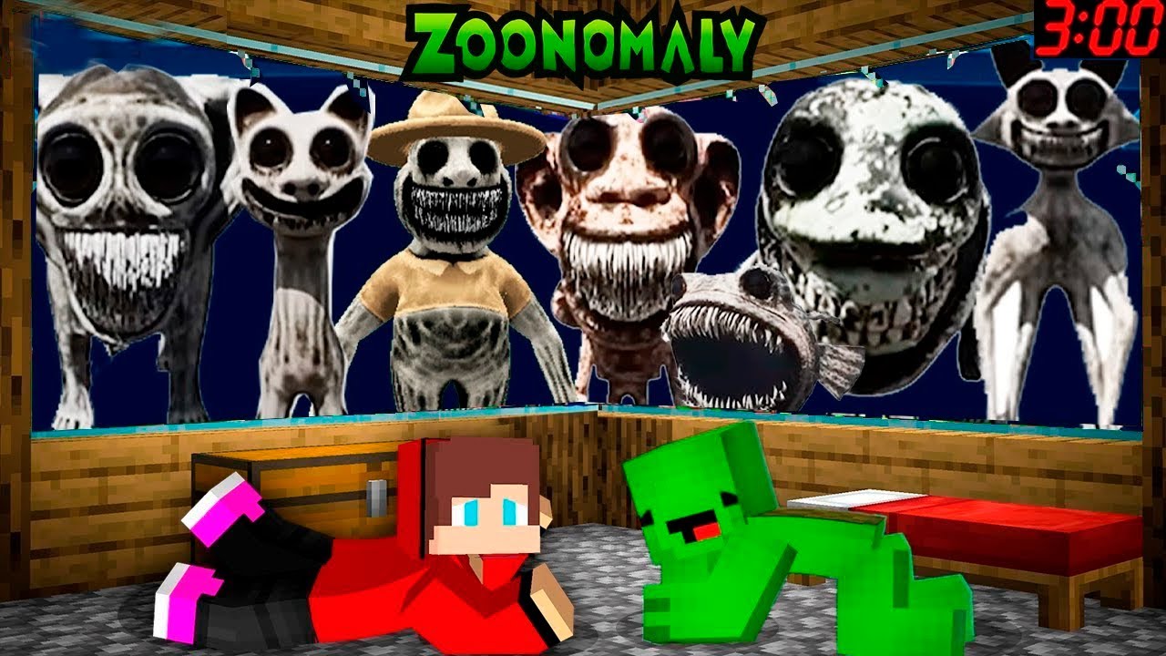 JJ and Mikey Found SCARY ZOONOMALY in Minecraft Maizen Security House - YouTube
