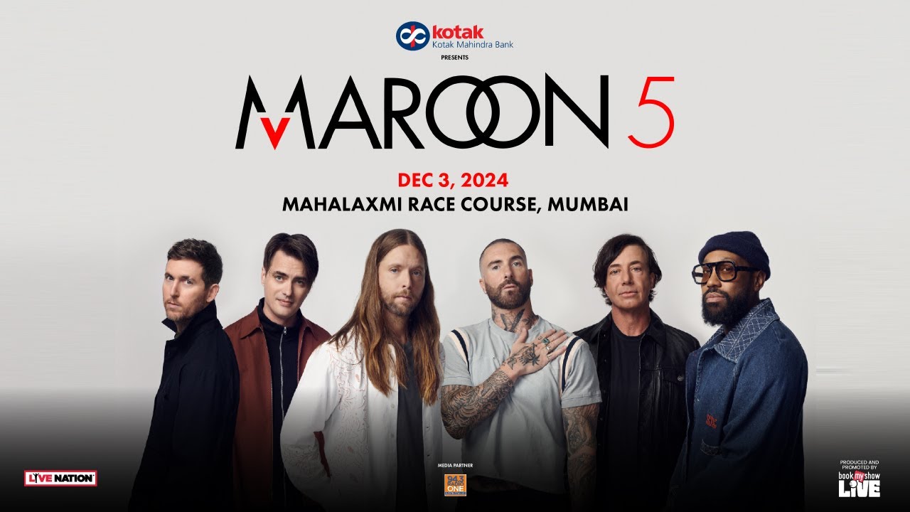 Maroon 5 | India 2024 | Produced by BookMyShow LIVE - YouTube