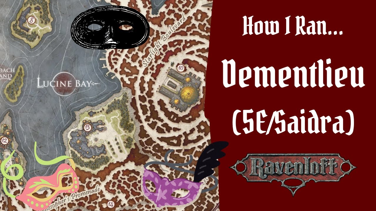 How I Ran Dementlieu, the Ravenloft Domain of Dread - 5E version ...