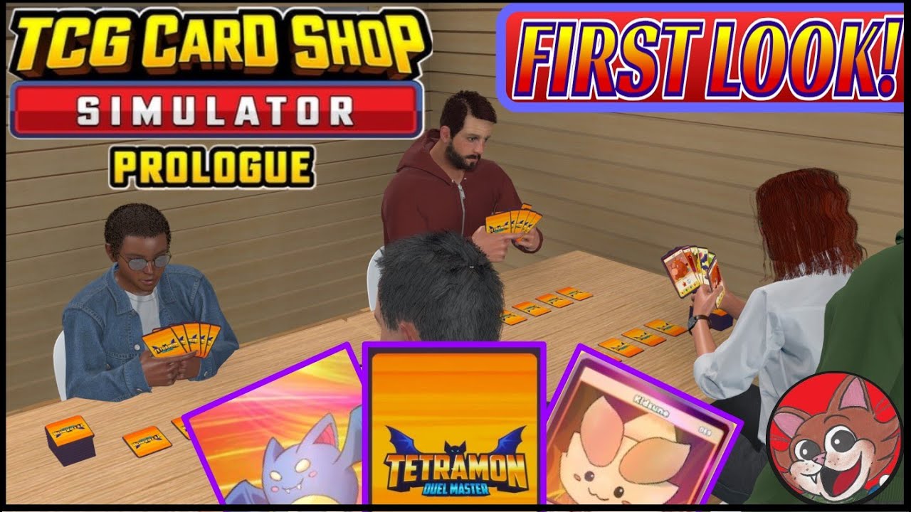 🔴First Look At TCG Card Shop Simulator: Prologue!- Store Sim ...