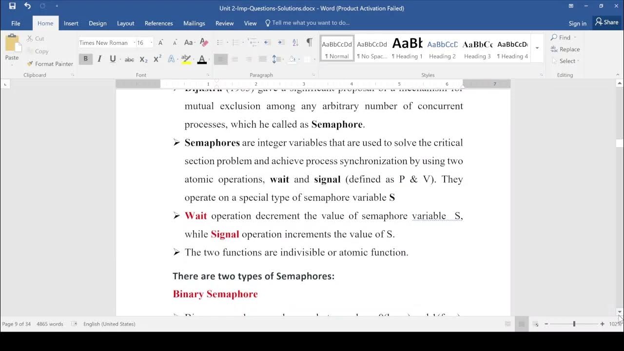 Unit 2 Operating System most important 10 marks questions with answers Part-1 - YouTube