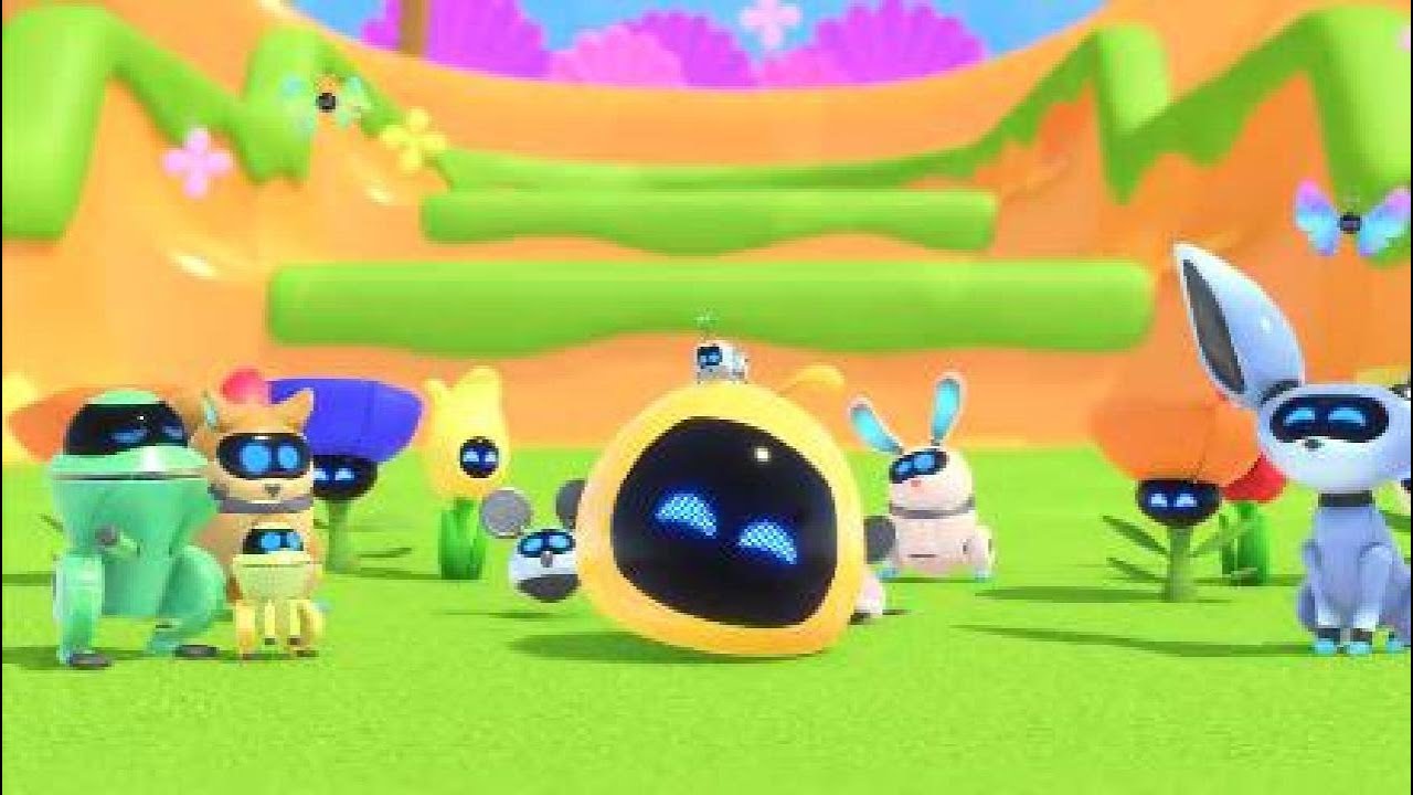 Astro Bot: Chameleon boss battle, Loco roco, fixing cooling fan - YouTube
