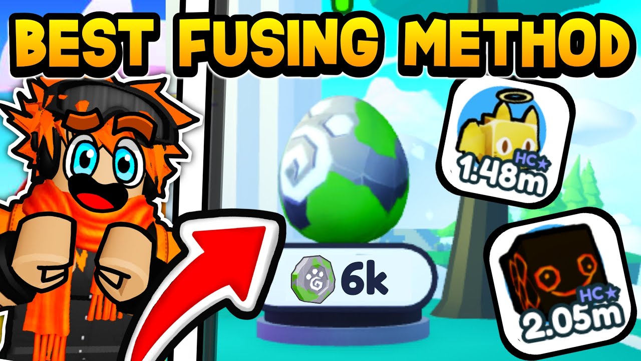 🥳I Found The *BEST* FUSING METHOD Pet Simulator X (Hardcore Update) - YouTube