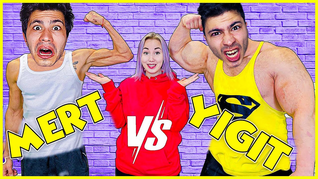 GERÇEK HAYATTA GÜÇ YARIŞMASI CHALLENGE MERT SARI - YouTube