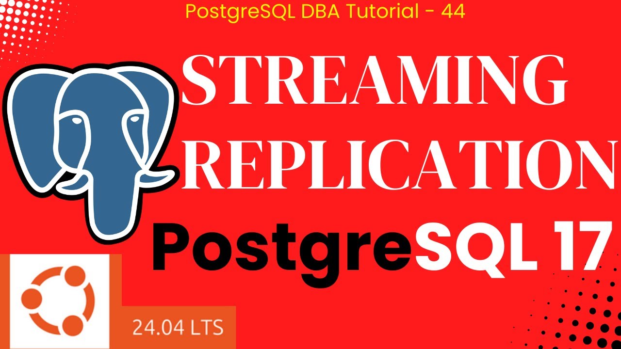 Streaming Replication Of Postgresql 17 In Ubuntu 2404 Lts Postgresql 2842