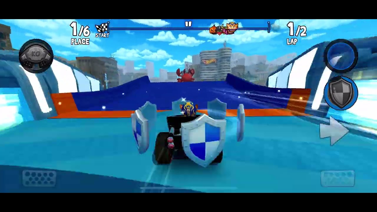 BB Racing 2 - Hot Wheels Harbor🦑 - YouTube