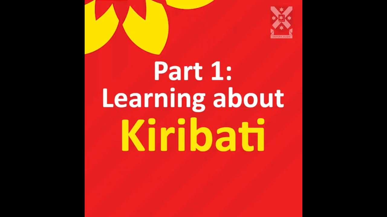 Kiribati Language Week 2022 | Part 1: Learning About Kiribati - YouTube