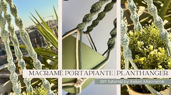 Tutorial macramè pattern a zig zag - easy pattern macrame - YouTube