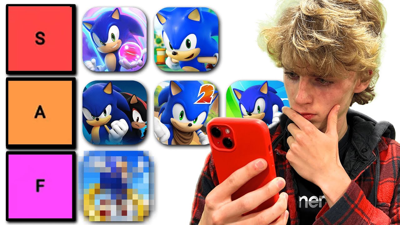 We Ranked EVERY Sonic Mobile Game to find the best one... - YouTube