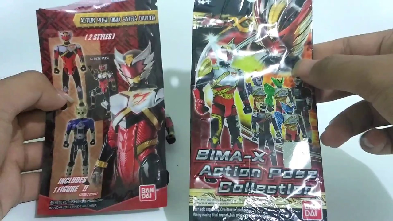 Toys Review (3) : Bima-X Action Pose Collection Bandai (Satria Garuda ...