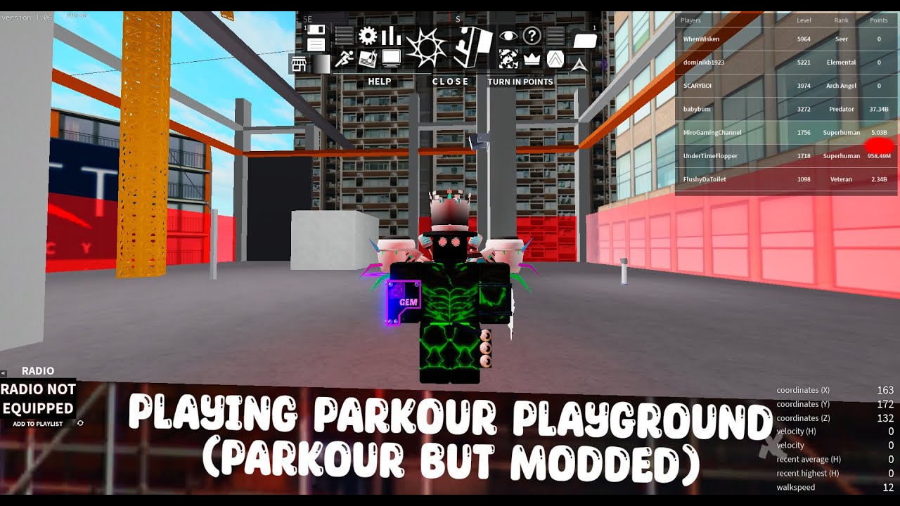 Playing Parkour Playground (Parkour But modded) - YouTube