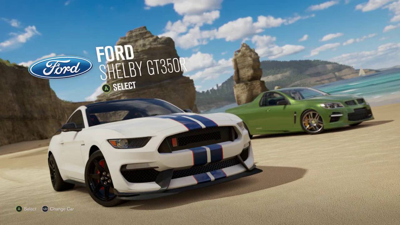 FORZA HORIZON 3 - FORD SHELBY GT350R - YouTube