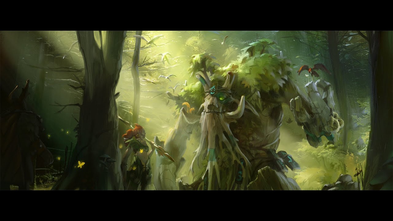 Гайд на Treant Protector dota 2 - YouTube