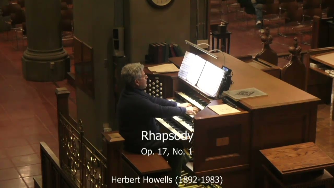 Herbert Howells: Rhapsody, Op 17 No 1 - YouTube