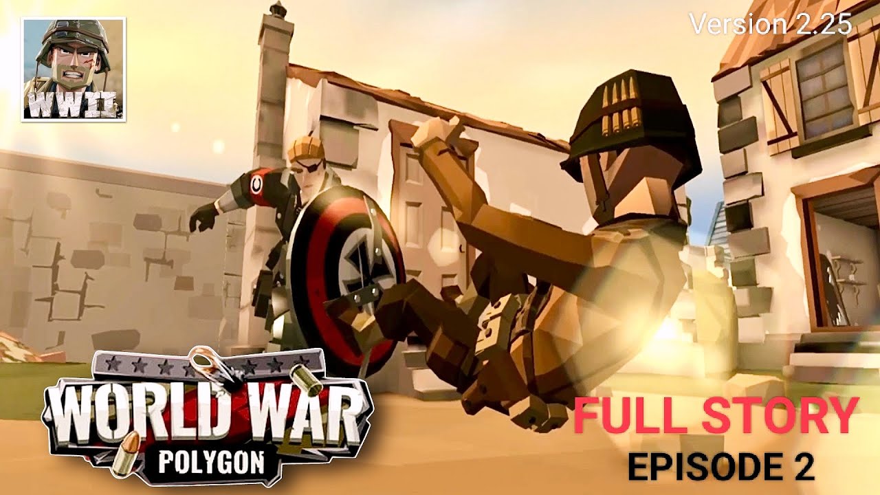 WORLD WAR POLYGON- WW2 SHOOTER GAMEPLAY WALKTHROUGH (iOS, Android ...