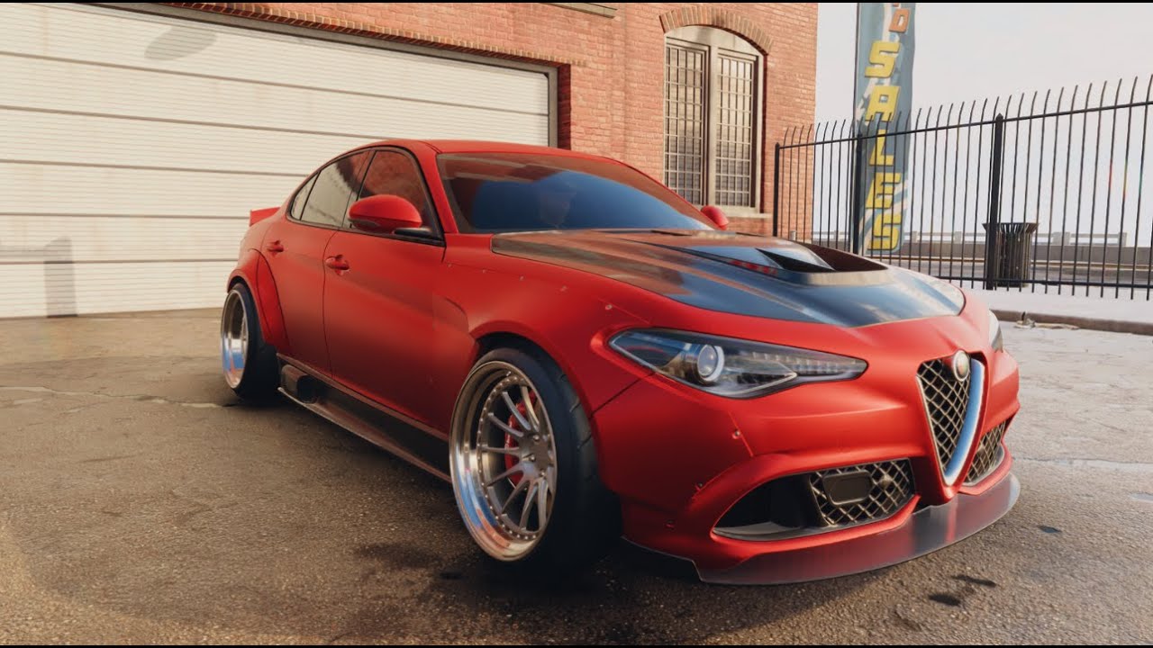 NFS Ubound Alfa Romeo Giulia Quadrifoglio (2016) 854+HP MODİFİYE MAX ...