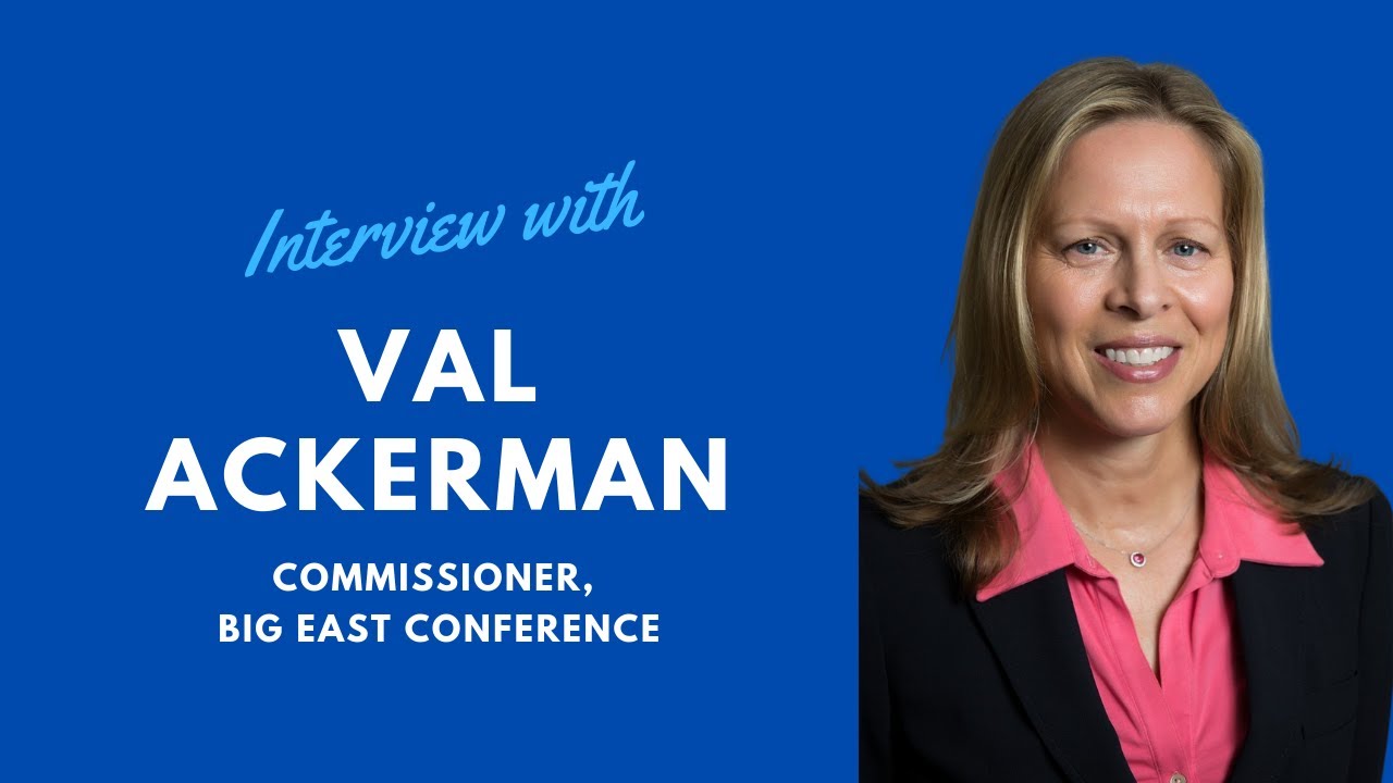 BIG EAST Commissioner Val Ackerman - YouTube