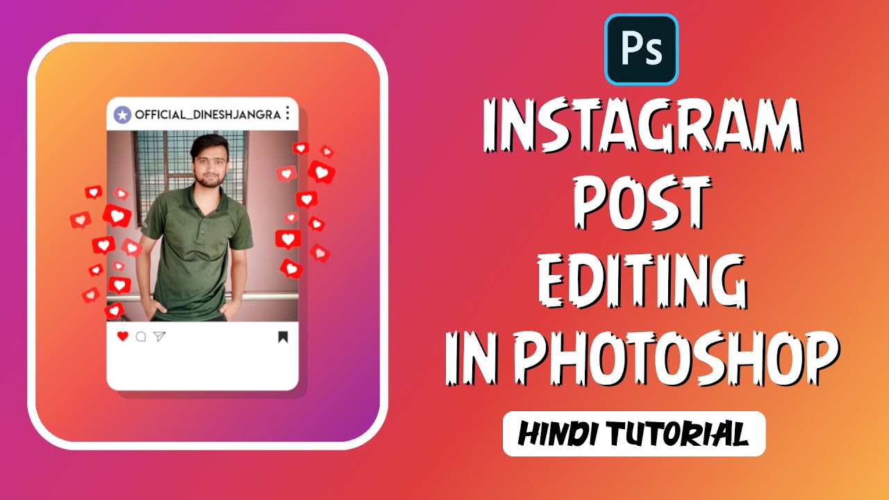 Trending Instagram Photo Editing | photoshop editing tutorial - YouTube