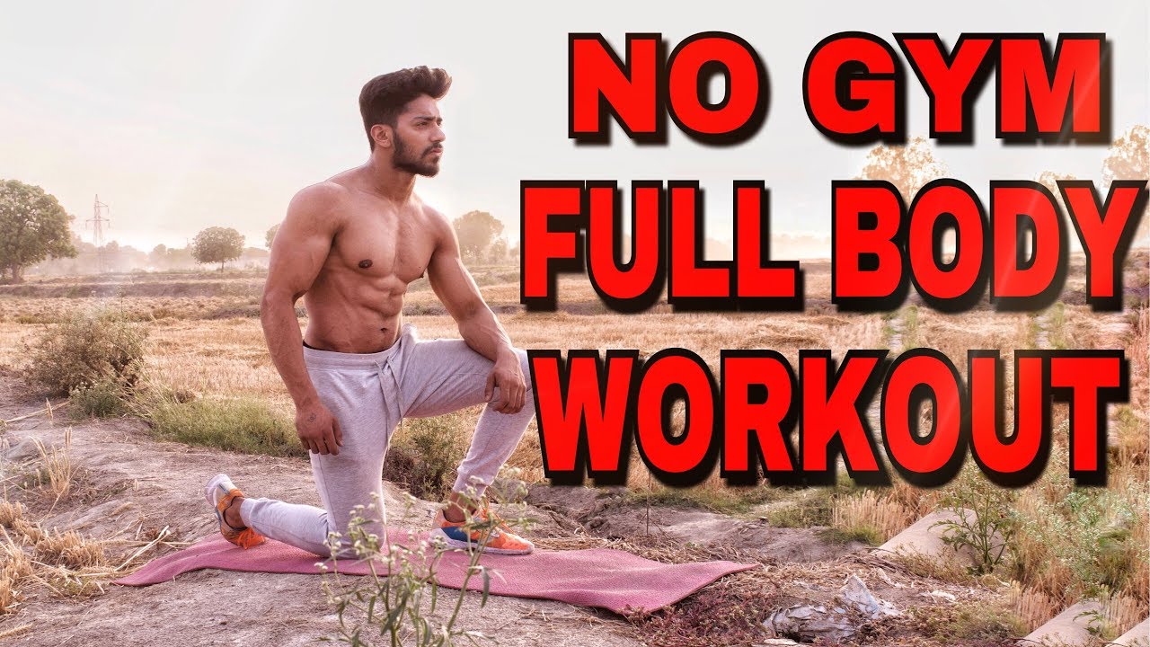 No Gym Full Body Workout At Home | Rohit Khatri Fitness - YouTube