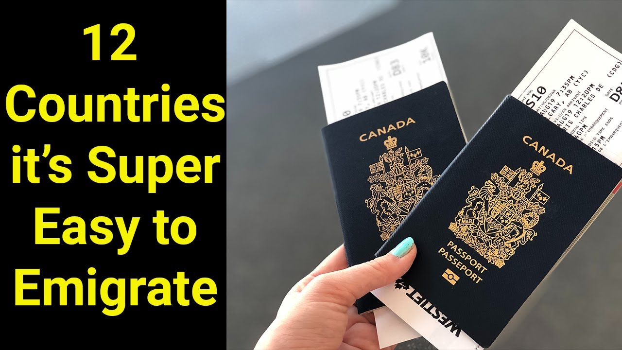 Easiest Countries to Emigrate | Easy Visa Countries | Second Passport ...