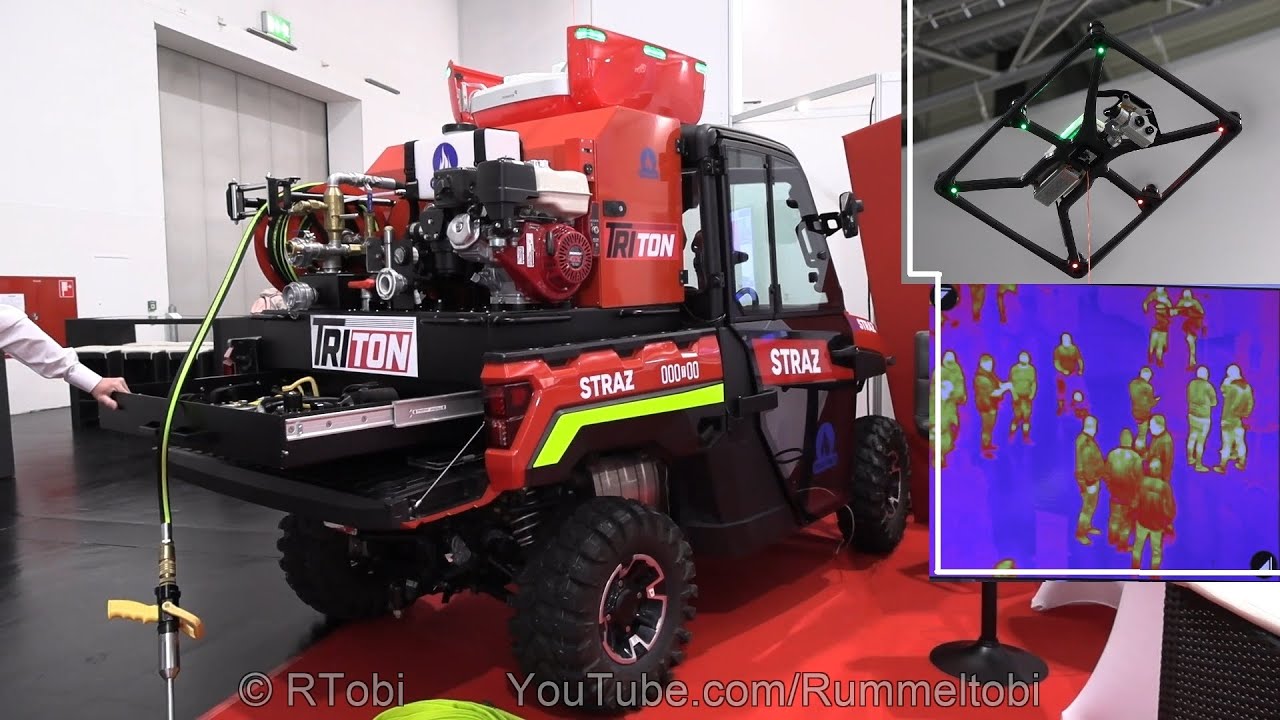 Polish Fire Dept. - Drone/ Brush Utility Terrain Vehicle (UTV ...