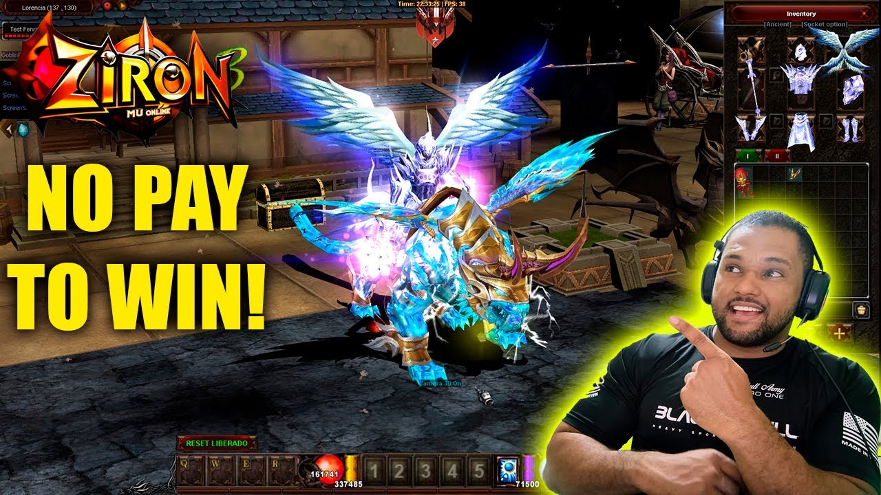 SERVIDOR PARA JOGAR FREE ( NO PAY TO WIN ) MU ZIRON S6 HARD - YouTube