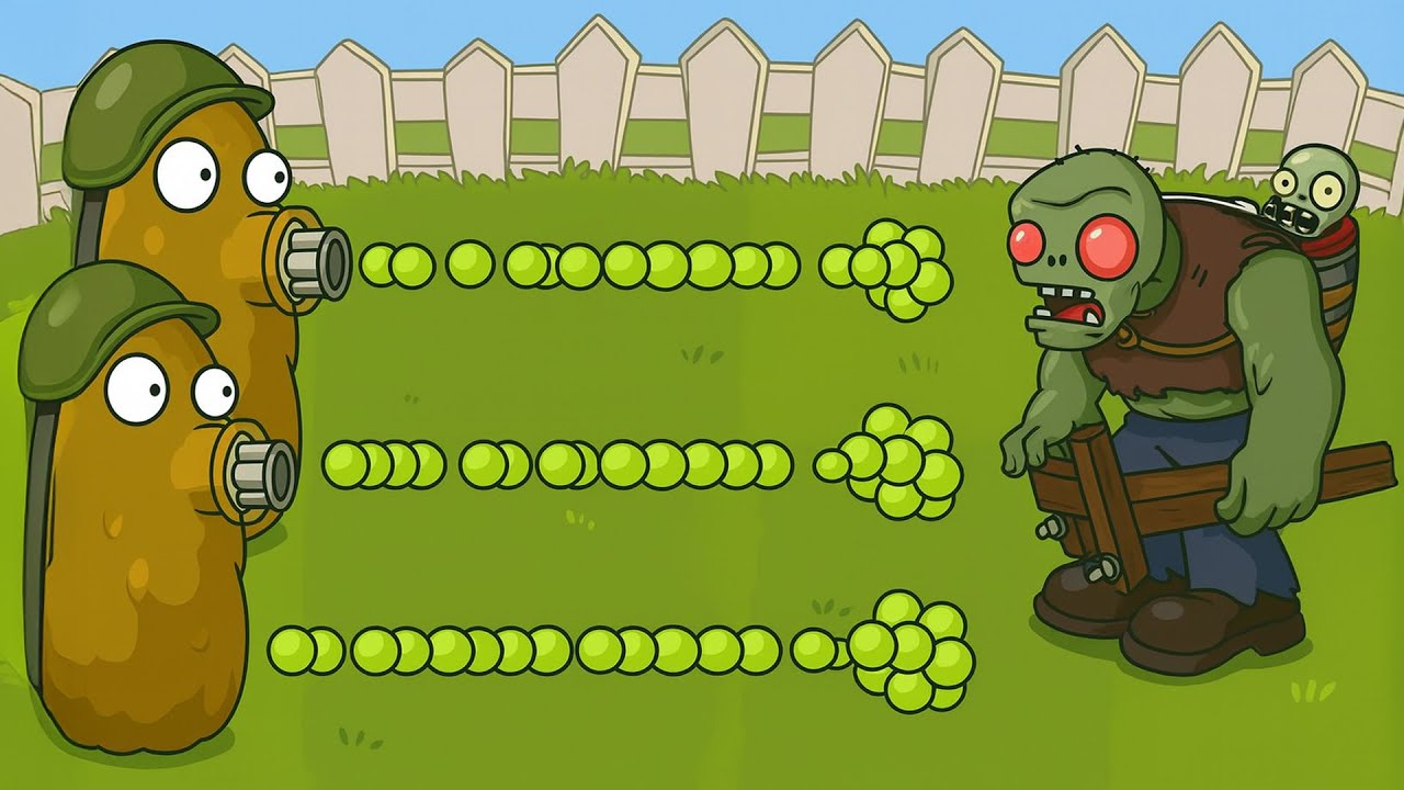 Pvz2 Fusion (plants vs zombies animation) - PVZ Funny Moments All ...