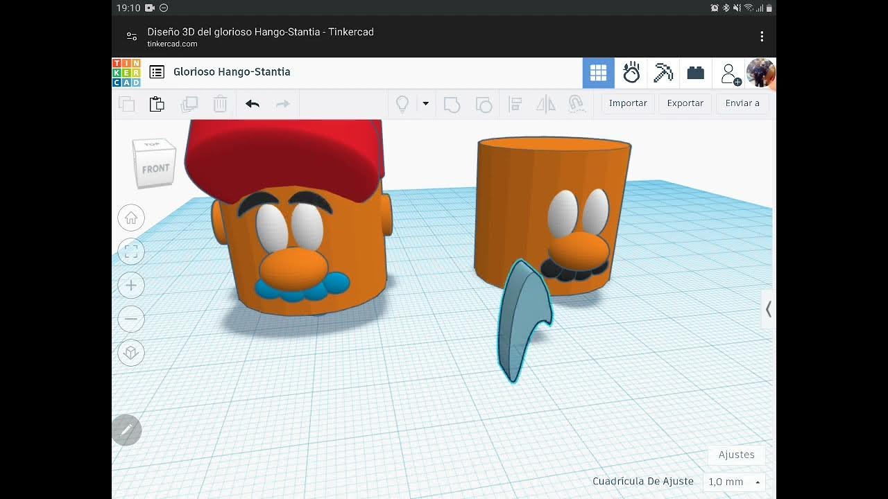 Tutorial Modelado de Personaje en 3d con Tinkercad (parte 5) - YouTube