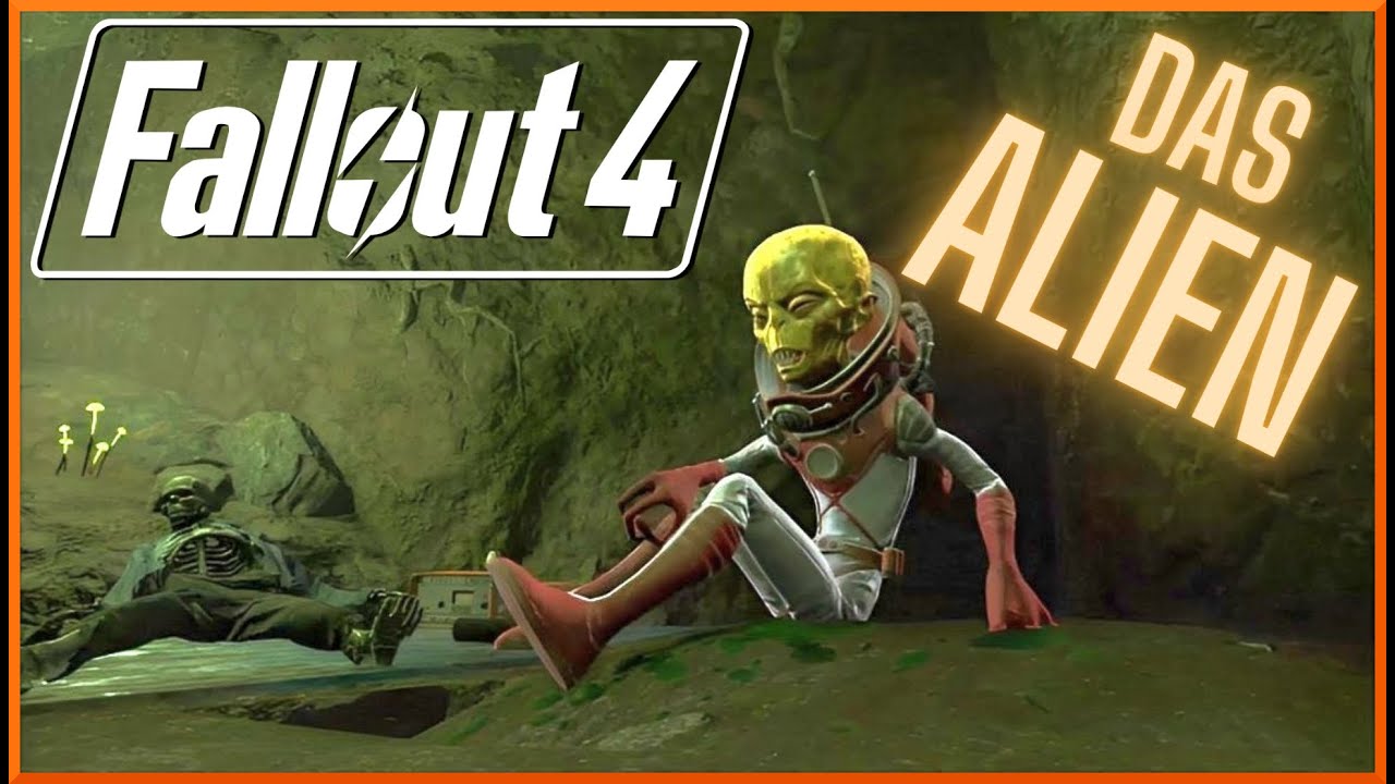 Das ALIEN in FALLOUT 4 | Alienblaster bekommen | FALLOUT 4 Secrets ...