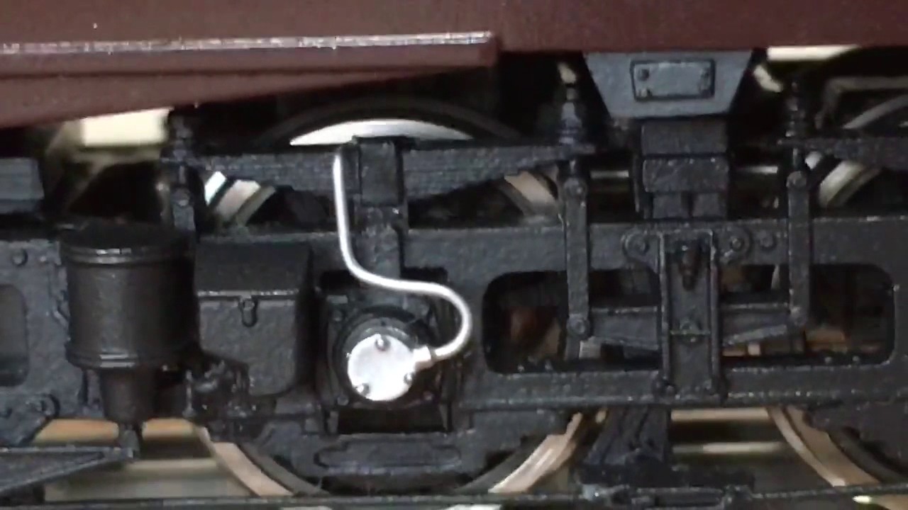 Brasstrains HO JNR EF5889 MP gear Endo エンドウ製のEF58 89号機 - YouTube