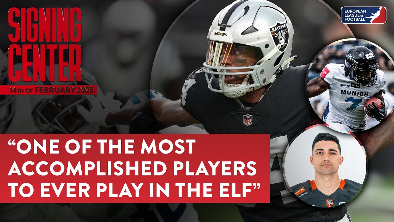 NFL Star to Switzerland and three-peat incoming? | ELF Signing Center ...