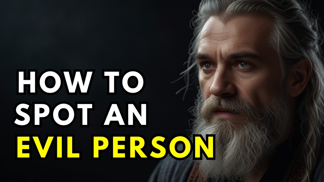 5 Signs You're Dealing with an EVIL Person (MUST WATCH!) - YouTube